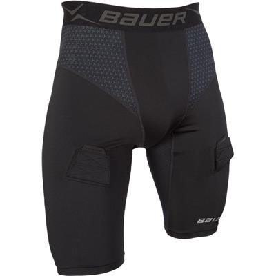 Bauer Premium Compression Hockey Jock Shorts - Youth | Pure Hockey ...