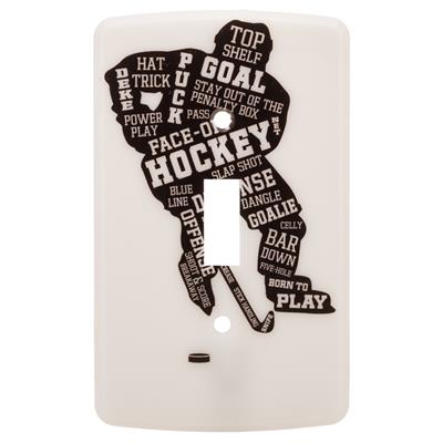 Painted Pastimes Player Light Switch Cover - Glow in the Dark | Pure ...