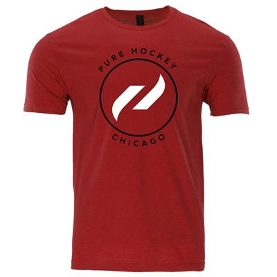 Pure Hockey Pure Hockey Regional Tee - Chicago Blackhawks - Adult ...