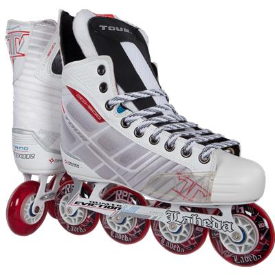Tour White Fishbone 500 Inline Skates - Senior | Pure Hockey Equipment